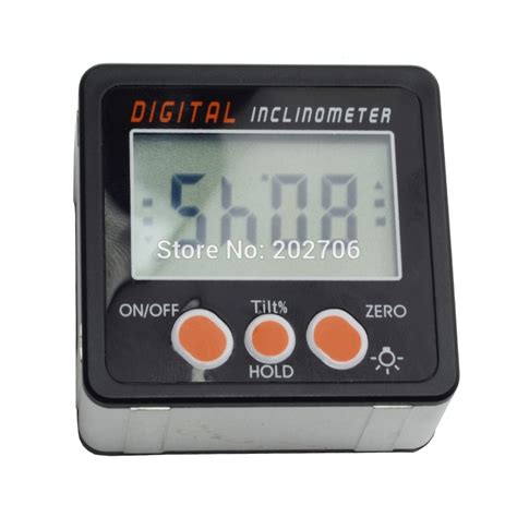 Ip54 Water Proof Protractor With Back Light Inclin Vicedeal