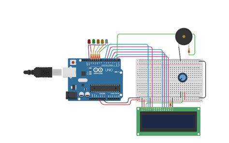 Circuit Design Tugas Vidio Tinkercad