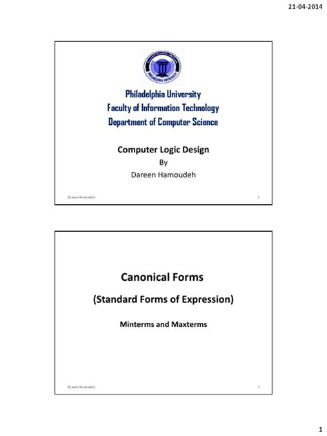 Chapter 4 Canonical Forms Pdf Computer Programming Theory Of Computation