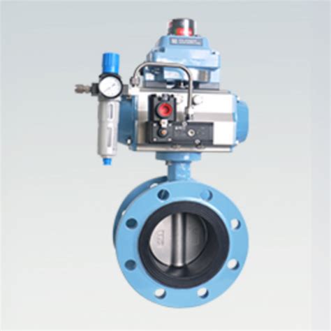 气动法兰式软密封蝶阀KLKD D641X 10 其他 产品 工业环保网