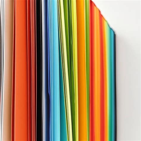 Free Colorful Paper Stack Image Download At Stockcake