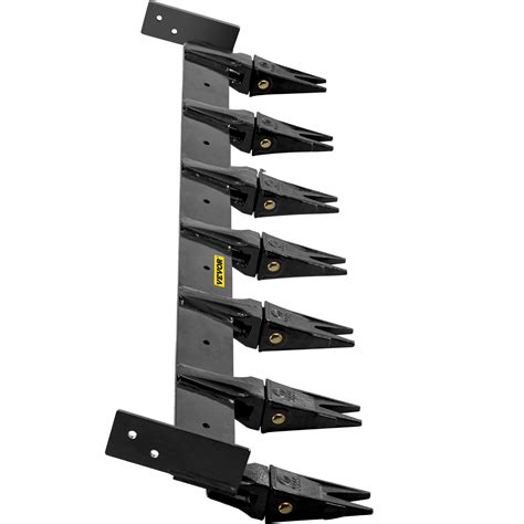 Vevor Vevor Bucket Tooth Bar Tractor Bucket Teeth 72 Inside Bucket Width Tooth Bar Vevor Au