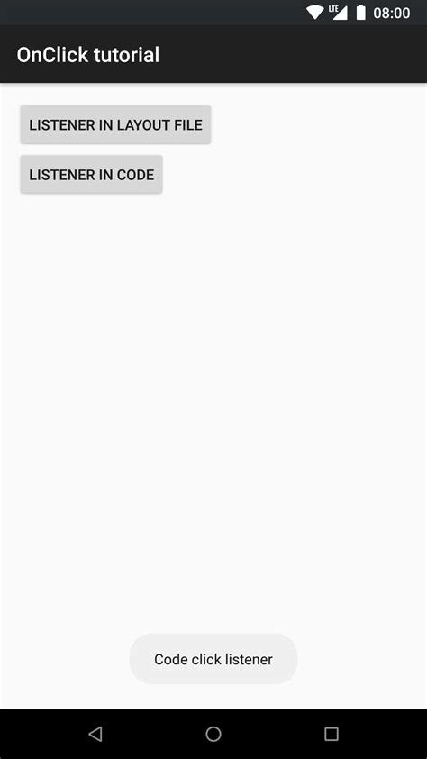 Handling User Clicks In Android · Taneli Korri