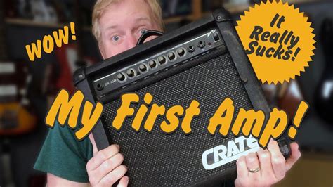 Crate Gx 15r My First Amp Comes Home Youtube