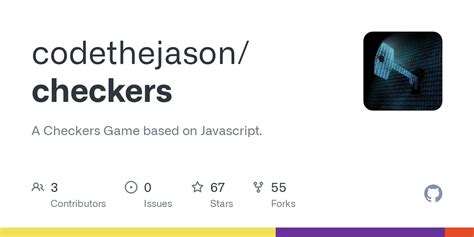 Github Codethejasoncheckers A Checkers Game Based On Javascript