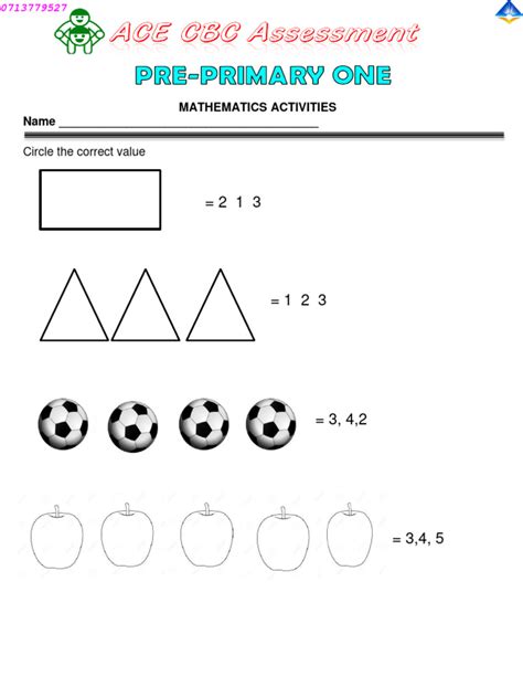 Pp1 Maths Pdf