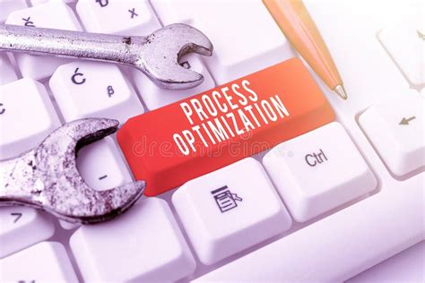 Text Caption Presenting Process Optimization Internet Concept Improve