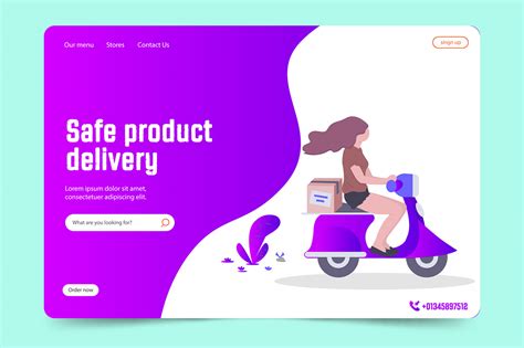 Delivery UI Concept On Behance