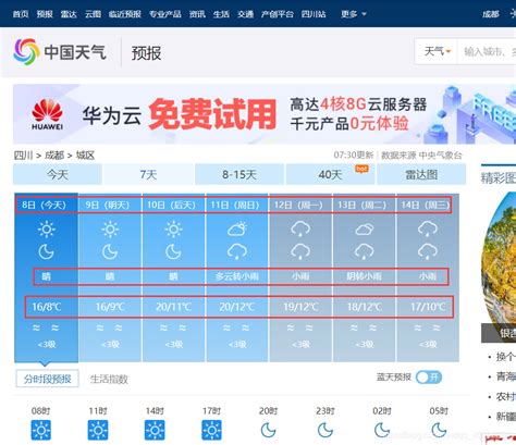 python爬虫入门实战 一周天气预报爬取 python爬虫爬取天气预报 csdn博客