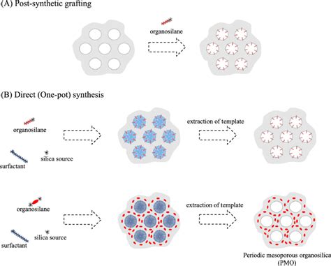 Covalent Attachment Of Functional Units Onto Mesostructures By A