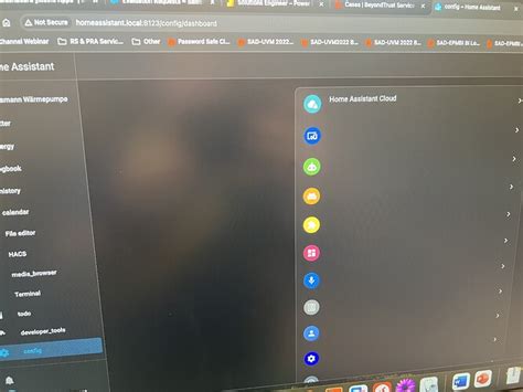 Parts Of GUI Not Visible Anymore Installation Home Assistant Community