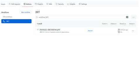 Net Workflow Run