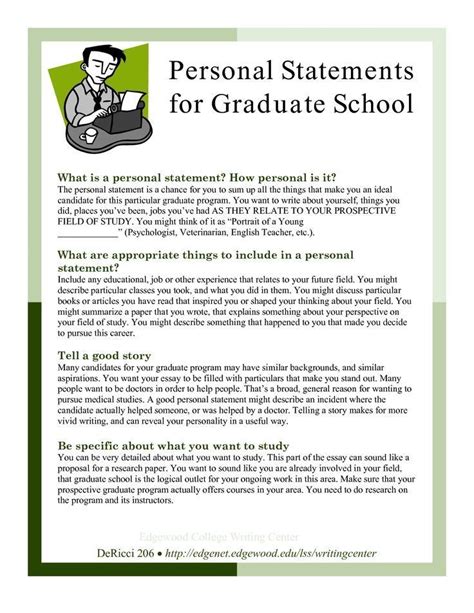 Phd Personal Statement For Graduate School