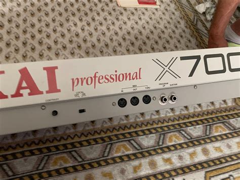 Matrixsynth Akai X7000 Sampling Keyboard W Extras