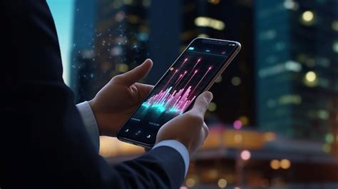 Premium Ai Image Businessman Using Mobile Smartphone And Icon Network Connection Data With