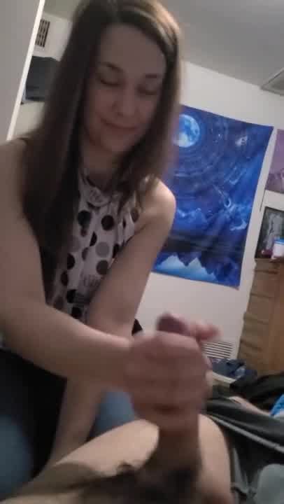 She Saw My Morning Fuck Stick And Jerked My Sack