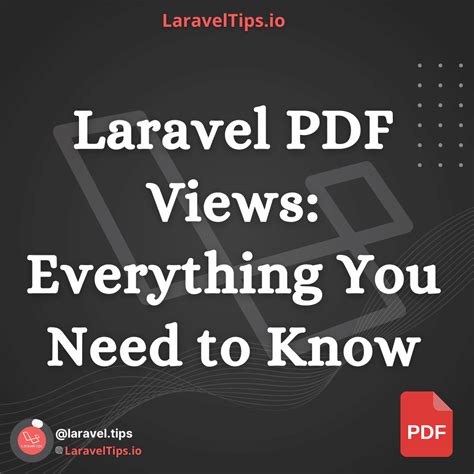 Laravel Pdf Views Everything You Need To Know Laravel Tips