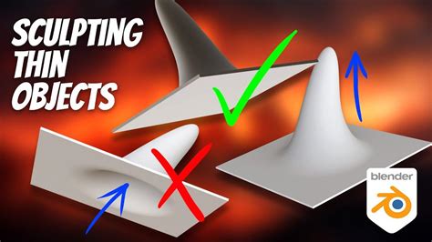 Sculpting Thin Surfaces In Blender 4 Blendernation Bazaar