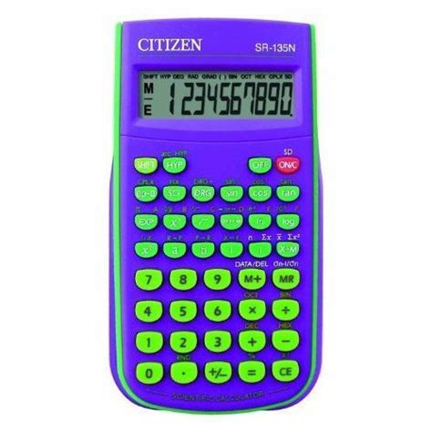 Citizen - SR-135 - Calculatrice scientifique - … - Cdiscount Beaux-Arts ...