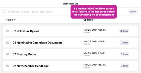 customizing the display order of resource folders with naming conventions onboard help center