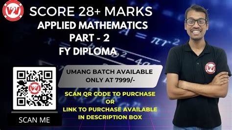 Applied Mathematics Numerical Methods Fy Diploma Sem 2 V2v Edtech Llp Nilesh Sir Youtube