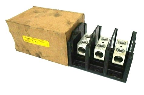 New Bussmann 16303 3 Distribution Block 163033 Sb Industrial Supply Inc