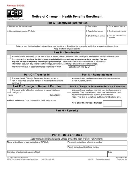 Standard Form 2810 ≡ Fill Out Printable Pdf Forms Online