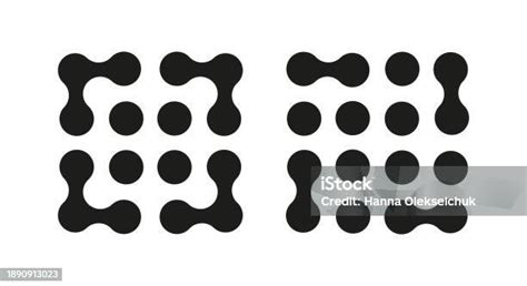 메타볼 로고타입 세트 점 연결 아이콘입니다 서클 환상 패턴 최신 통합 기호입니다 메타볼의 전환 추상 점 이동 배경입니다 라운드 연결된 얼룩 벡터 템플릿 0명에 대한 스톡