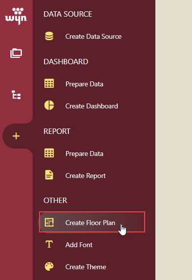 create floor plan wyn documentation