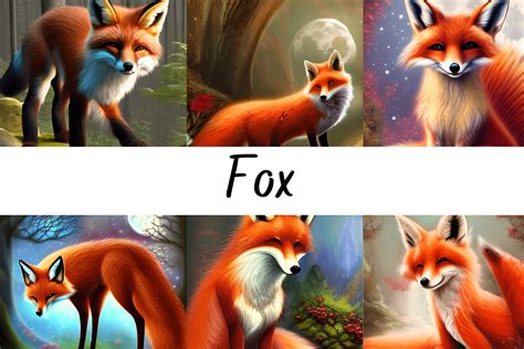 Fox Graphic By Printyourart · Creative Fabrica