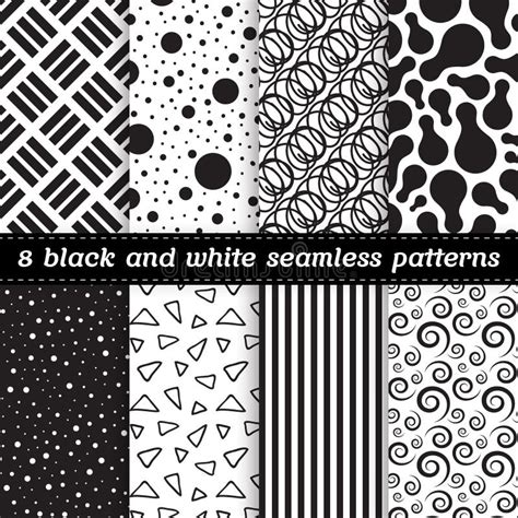Universal Seamless Linear Striped Wave Abstract Pattern In Black Stock Vector Illustration Of