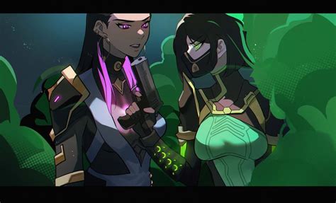 Viper And Reyna Valorant Drawn By Kiliko San Danbooru