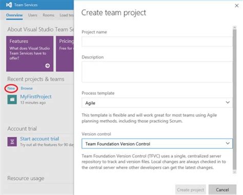 Visual Studio Team Services版本控制介紹