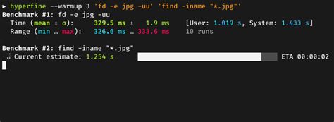 Hyperfine A Command Line Benchmarking Tool Terminal Trove