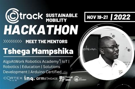 The Cortex Hub On Linkedin Meet Our Mentor For The Inaugural Ctrack Sa Sustainable Mobility