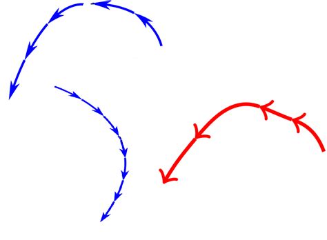Arrows How To Draw Multiple Curved Arrowheads TeX LaTeX Stack Exchange