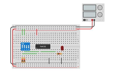 Circuit Design Or Logic Gate Circuit Tinkercad