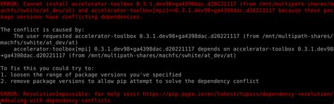 Pip Install E Not Working With Mpi Issue Atcollab At Github