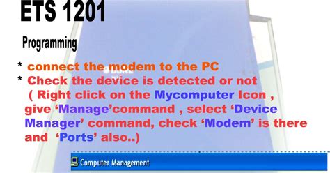 Mybsnl Ets 1201 Programming