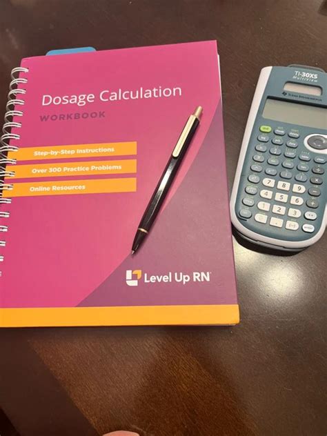 Dosage Calculation Workbook And Digital Companion Leveluprn