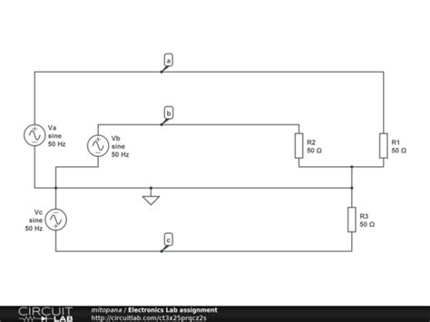 Electronics Lab Assignment Circuitlab
