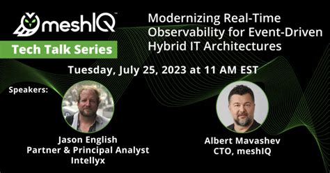 Modernizing Real Time Observability For Event Driven Hybrid It