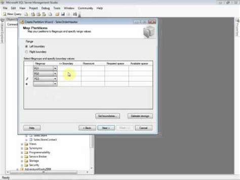 Part 2 SQLServer Partitioned Table YouTube