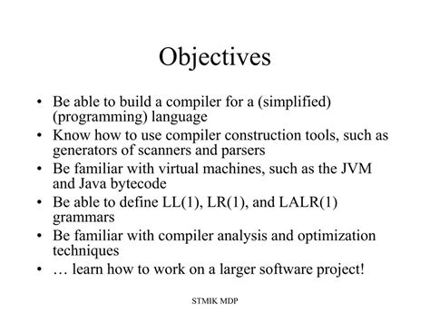 Ppt Introduction To Compiler Construction Powerpoint Presentation
