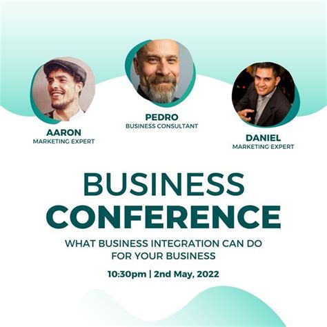 Talk Business Conference Instagram Post Canva Template Instagram