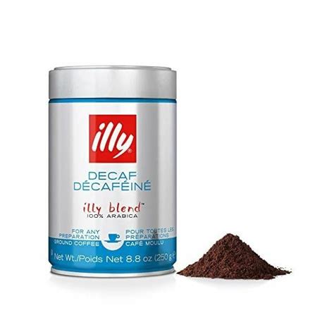 Illy 일리 디카페인 분쇄 에스프레소 그라운드 커피 미디엄 로스트 아라비카 88 온스 2팩 티몬