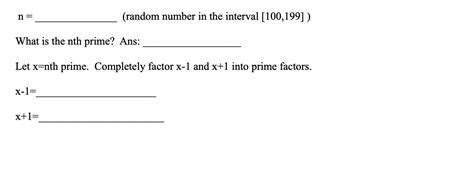 Solved N Random Number In The Interval 100199 What Is
