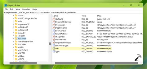 The Windows Installer Service Could Not Be Accessed In Windows 11