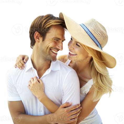 Pareja Compartiendo Un Oferta Momento Mientras Abrazando 48736825 Png