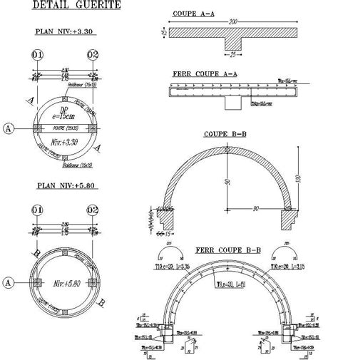 Gatehouse Structural Details In AutoCAD D Drawing CAD File Dwg File Cadbull